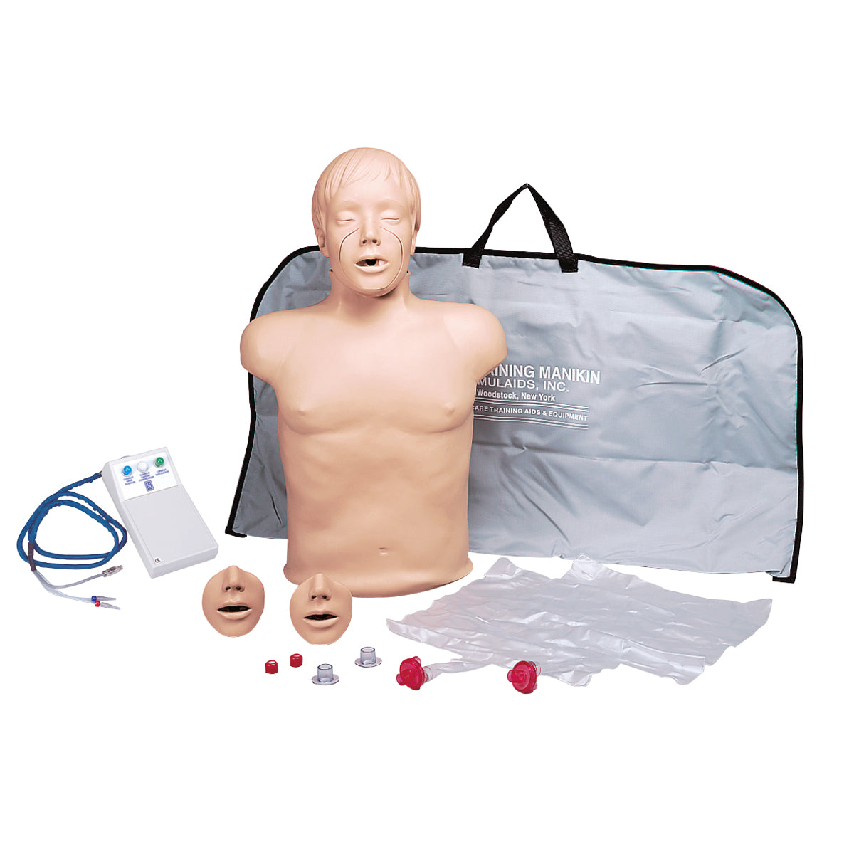 CPR Simon Full Body Simulator w/ OMNI® Code Blue Pack — Health Simulation