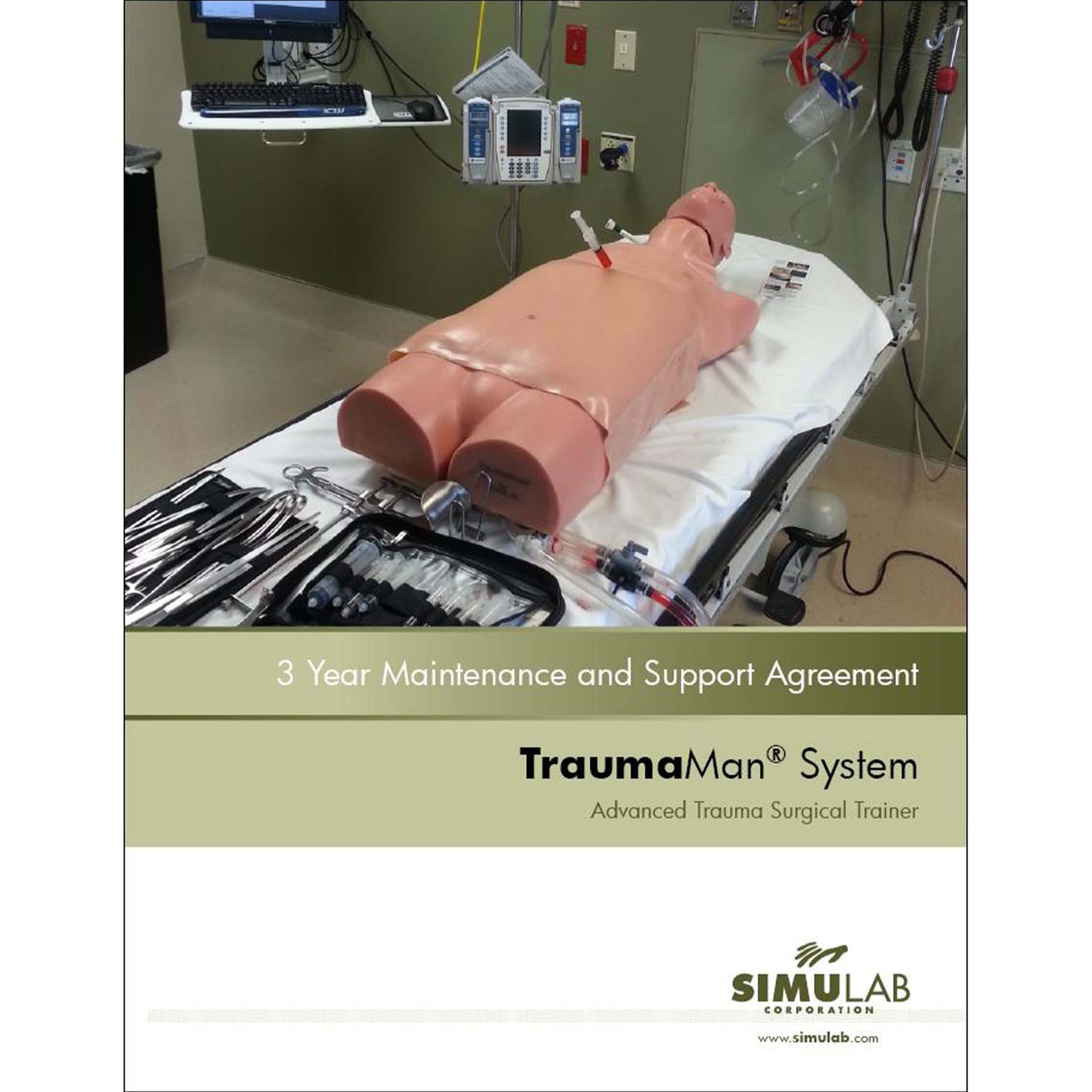 TraumaMan® Three-year Maintenance and Support Agreement — Health Simulation